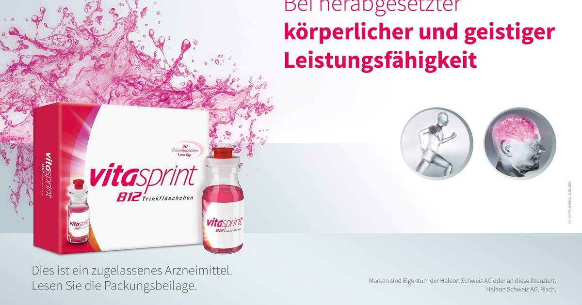Vitasprint B12 - für mehr Energie im Alltag | Victoria Pharmaworld