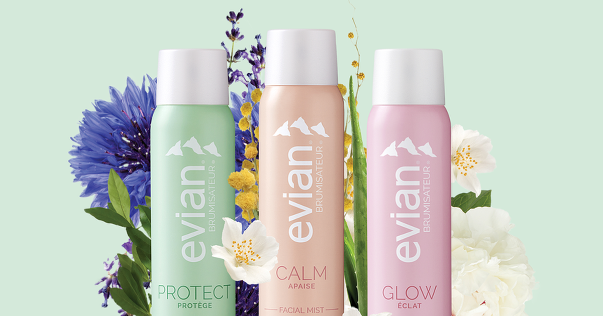Evian Facial Mist - Thermalwassersprays mit wertvollen Mineralien ...